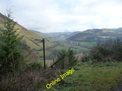 Photo 6x4 Footpath in Coed Foeldinas above Dinas Mawddwy Aber-Cywarch ...
