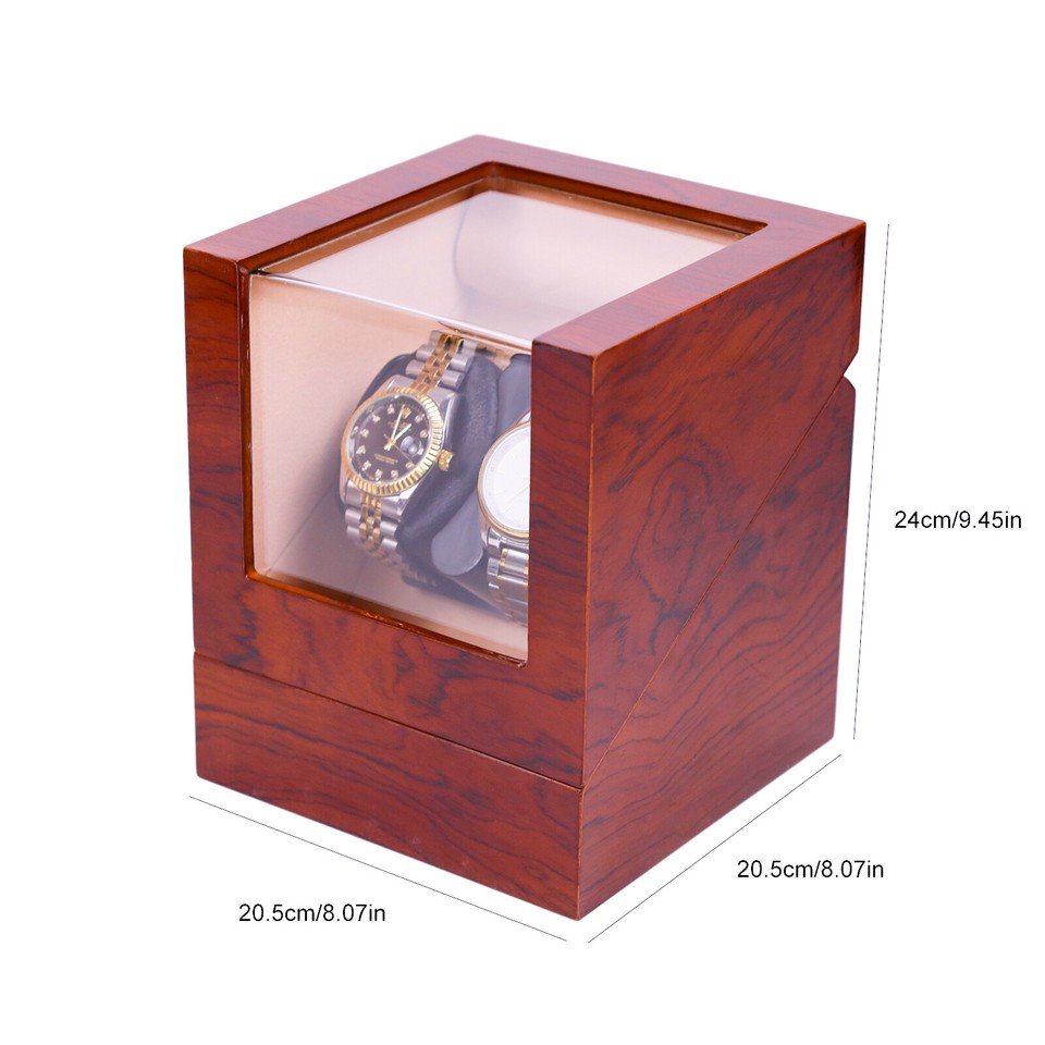 Automatic Rotation Watch Winder 2+0 Storage Display Case Box with ...