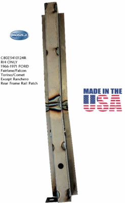 1966 - 1971 Ford Fairlane Rear Frame Rail RH - MADE IN USA | eBay