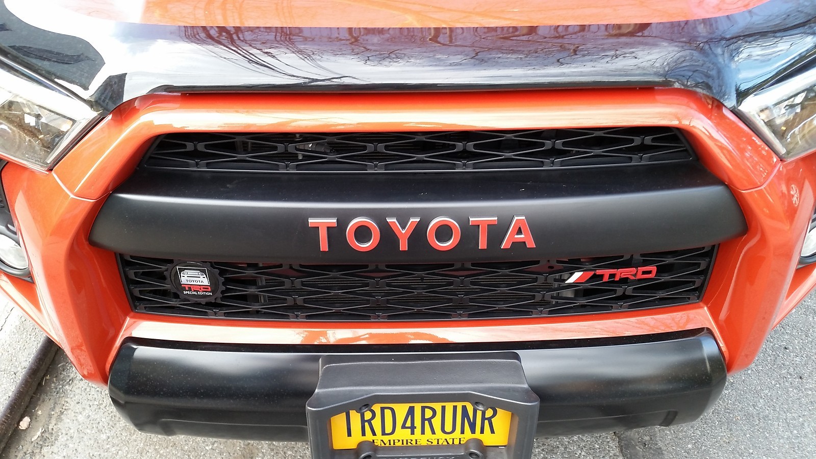 FITS Toyota 4Runner TRD PRO Grill Emblem Decal 2014 2015 2016 2017 2018 ...