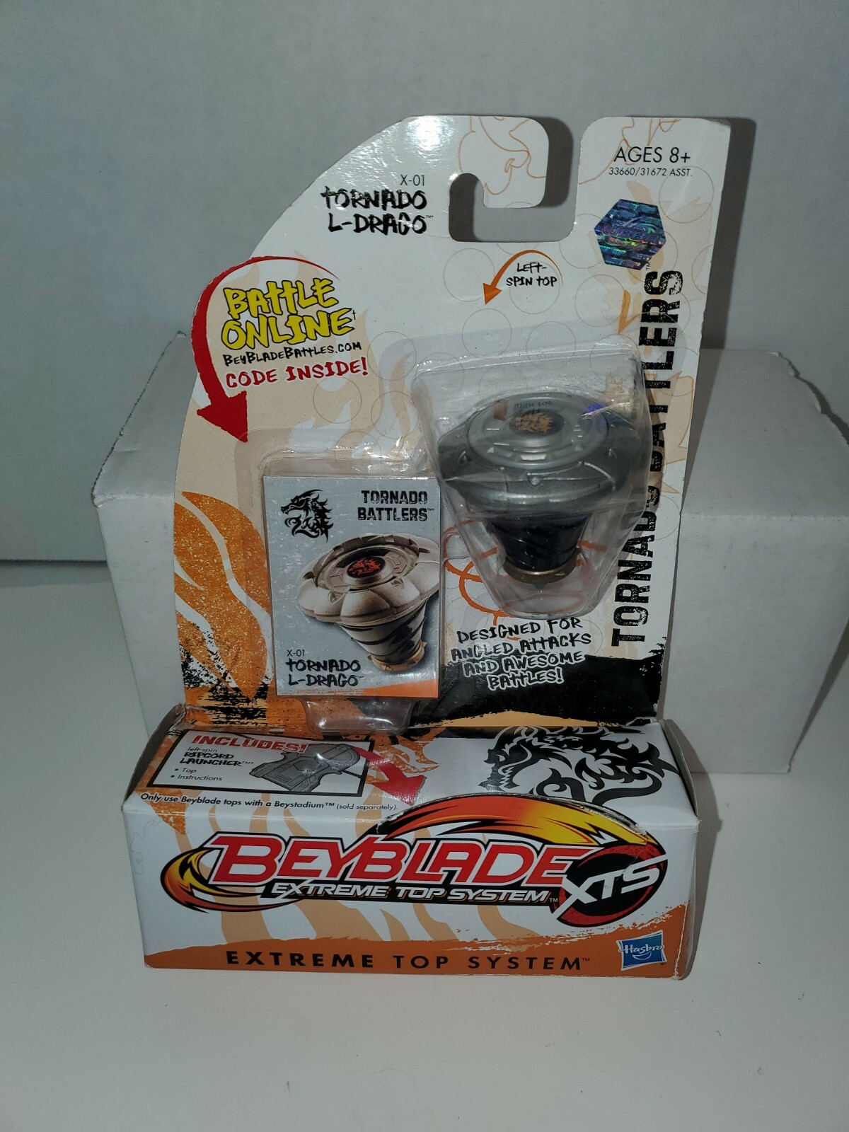 Beyblade XTS Extreme Top System Tornado Battlers Tornado L-Drago X-O1 ...