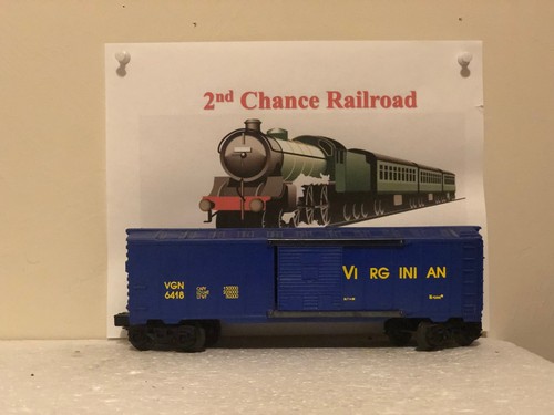 O Scale Trains K-Line Virginian Box Car 6418 | eBay