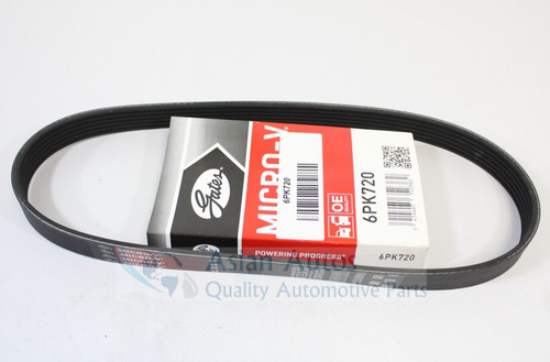 Gates Secondary Serpentine Belt LR012663 6PK720 For Land Range Rover V8 ...