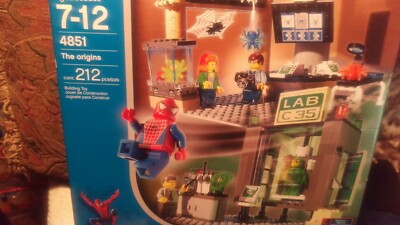 LEGO 4851 Spider-Man: Spider-Man and Green Goblin NIB FS RETIRED RARE ...