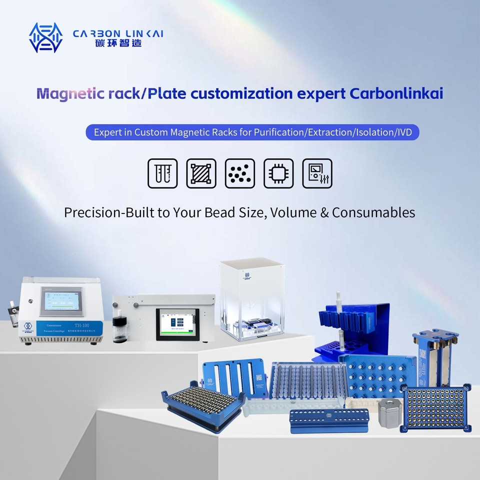 Carbonlinkai Customization Expert 0.2ml Magnetic Separation Rack pcr ...