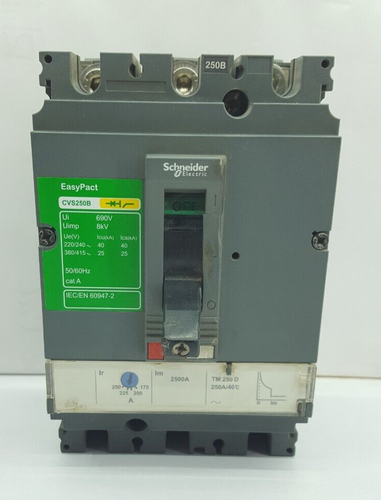 EasyPac CVS250B t CIRCUIT BREAKER 3 POLE 250 AMPS / TESTED OK | eBay UK
