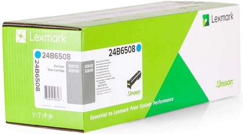 Lexmark Toner 24B6508 XC6152 / XC8155 BSD Cyan Toner Cartridge | eBay