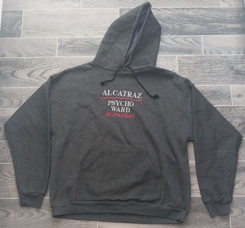 Vintage Alcatraz Psycho Ward Outpatient Mens XL Hoodie Usa Made ...