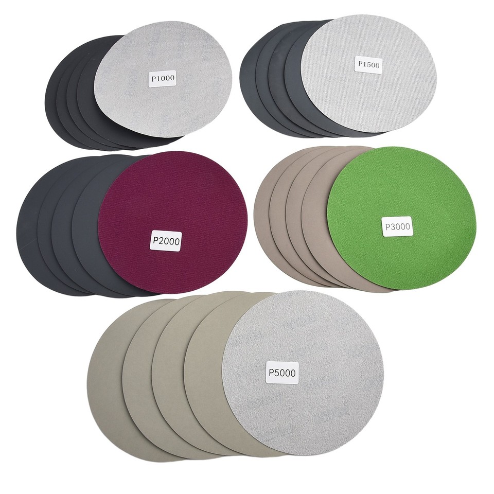 High Quality Sandpaper 25 Pcs Dry And Wet Latex Flocking Low Curl No ...