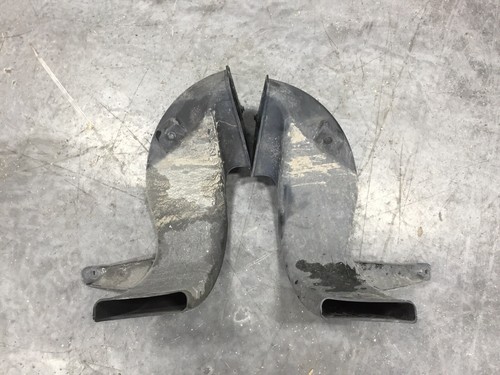 2005 2013 CORVETTE C6 OEM DRIVER PASSENGER REAR BRAKE DUCTS | eBay