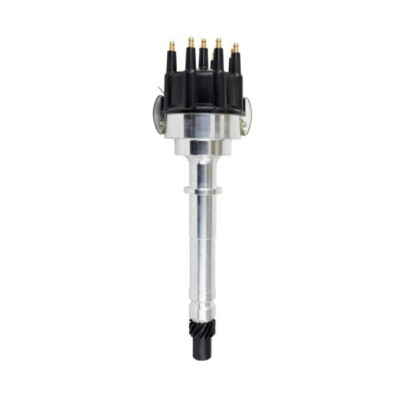 SBC BBC 350 400 396 454 Pro Billet Distributor Mech Advance Black Cap ...