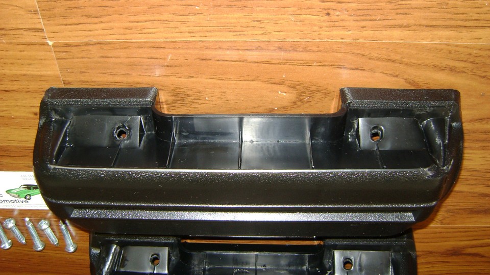 Arm Rests Kit Black Pads Bases Bolts Screws *In Stock 11.5" arm rest ...