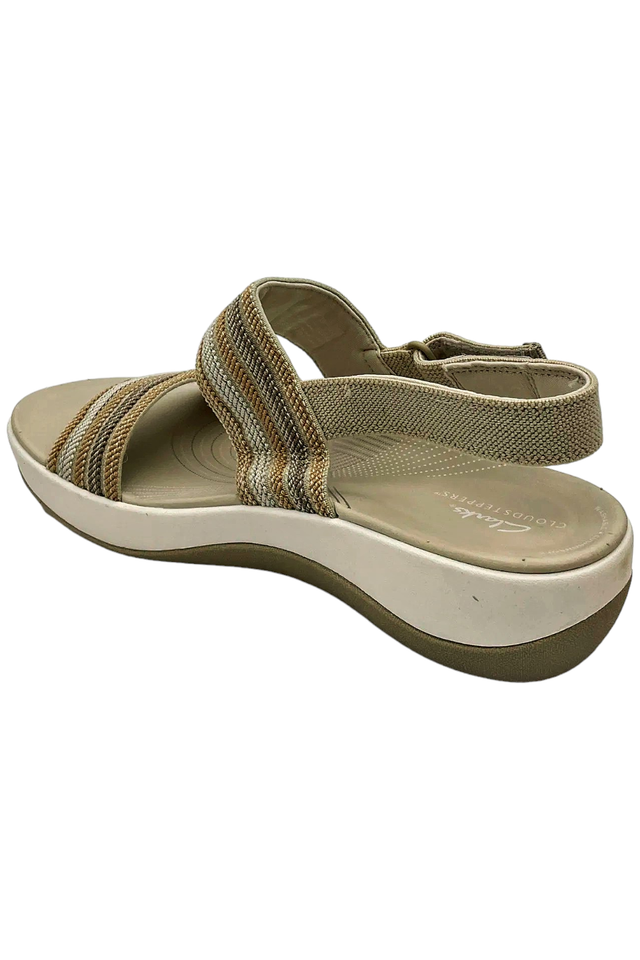 Clarks Cloudsteppers Women's Sandals Arla Beige Combi | eBay