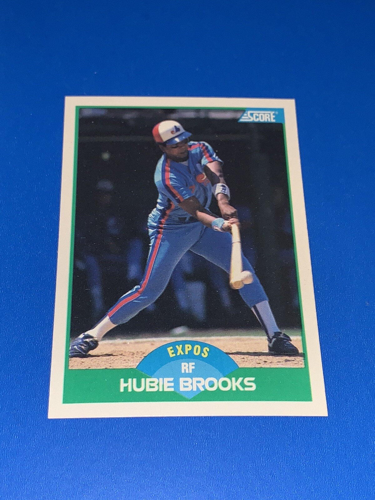 1989 Score Hubie Brooks Baseball Card #53 Montreal Expos Set Break NM ...