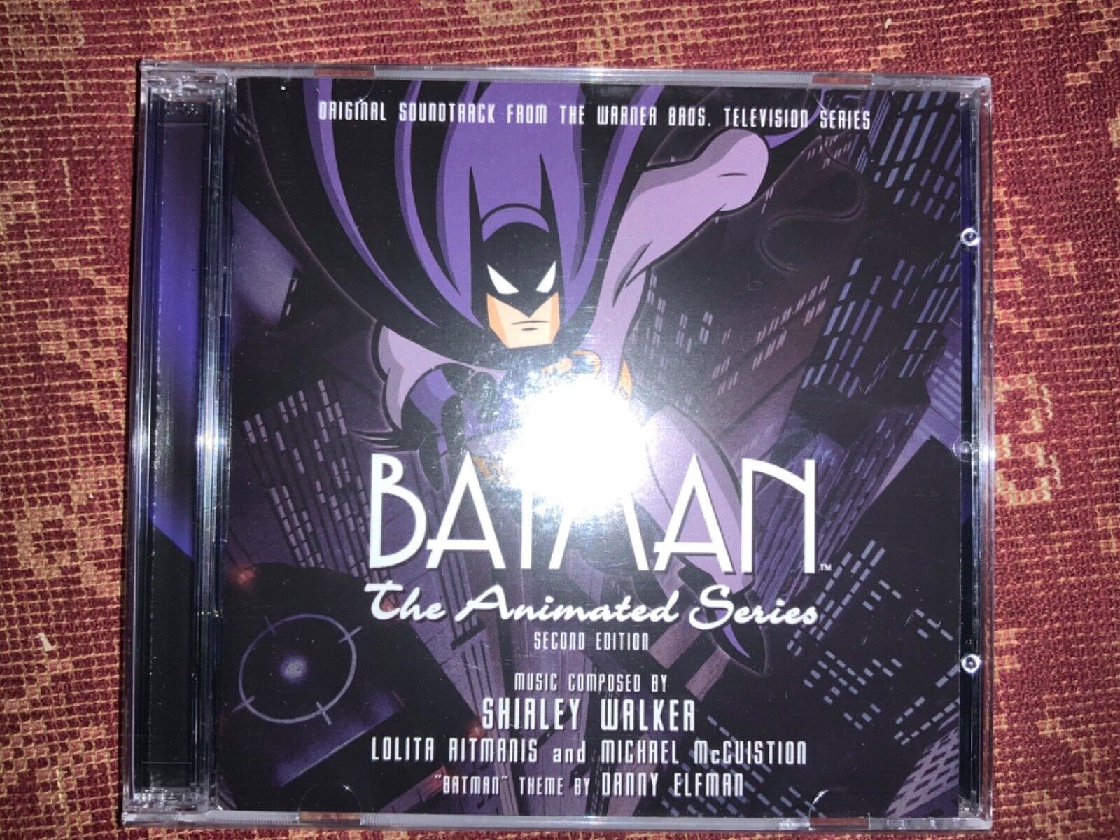 BATMAN ANIMATED SERIES Original TV soundtrack Vol 1 2 CD SHIRLEY WALKER ...