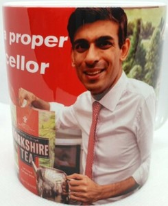 Rishi Sunak Mug Conservative Chancellor of the Exchequer British ...