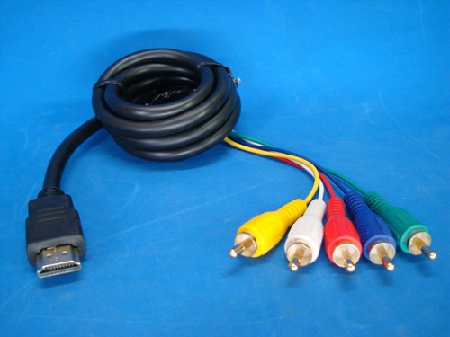 RCA HDMI Video AV Composite Adapter Converter CABLE TV PC PS3 DVD CVBS ...