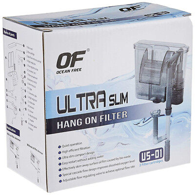 OCEAN FREE ULTRA SLIM HANG ON FILTER for FRESHWATER AQUARIUM US-01 | eBay