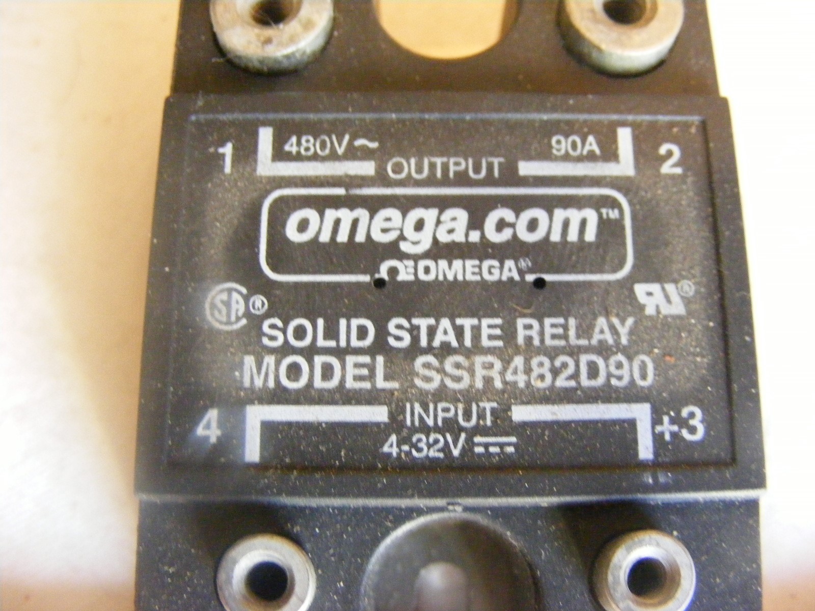 Omega Solid State Relay SSR482D90 New Old Stock See Pictures | eBay