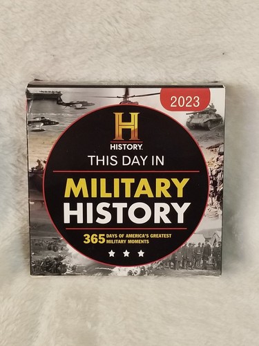 2023 History Channel This Day in Military History Boxed Calendar : 365 ...