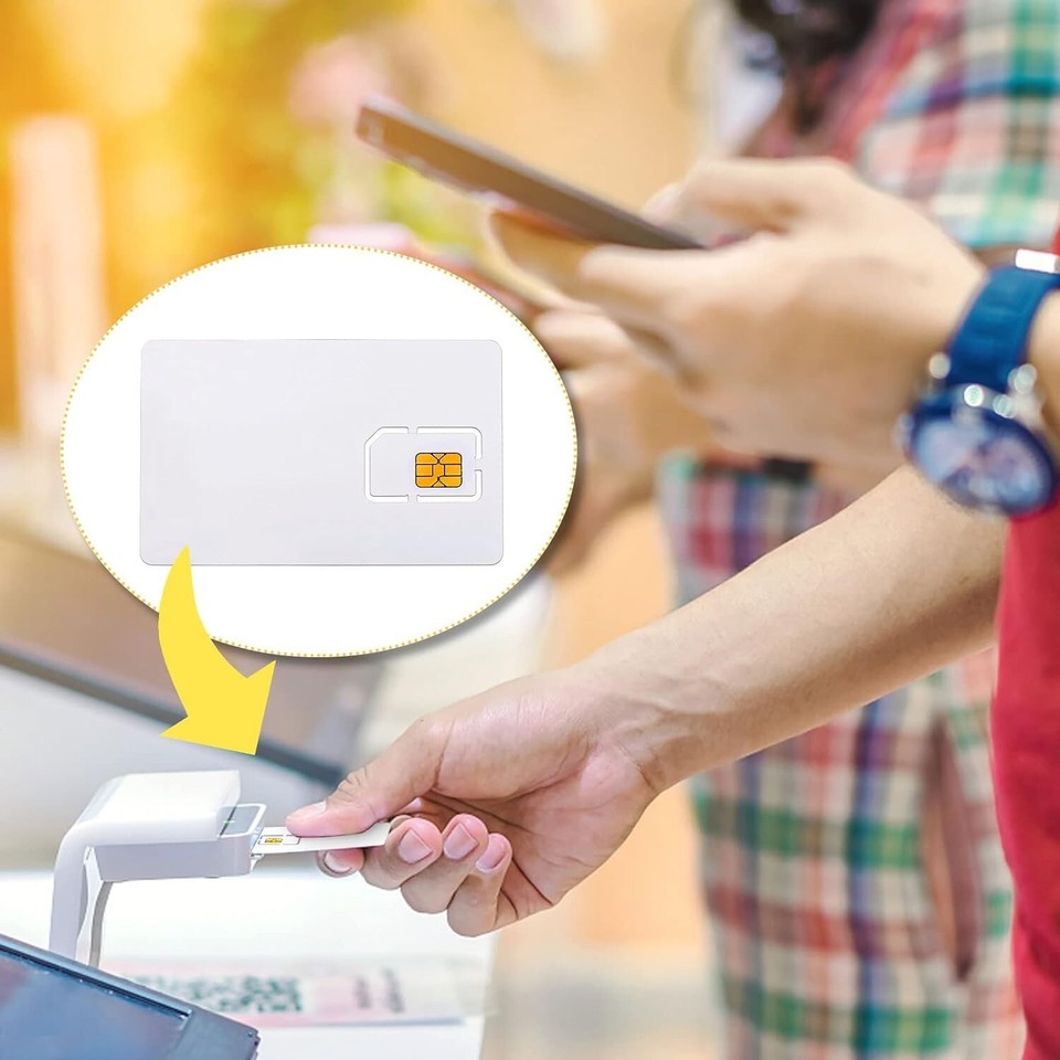 Smart Chip EMV SIM eID Card Reader Writer Programmer with 5pcs Blank ...