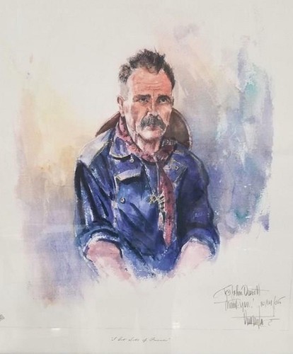 TOMBSTONE MOVIE YELLOWSTONE TV GUNSMOKE -BUCK TAYLOR- SIGNED ART ...