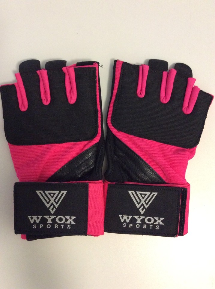 WYOX Gel Boxing Hand Wraps / Inner Gloves - Hot Pink & Black | eBay