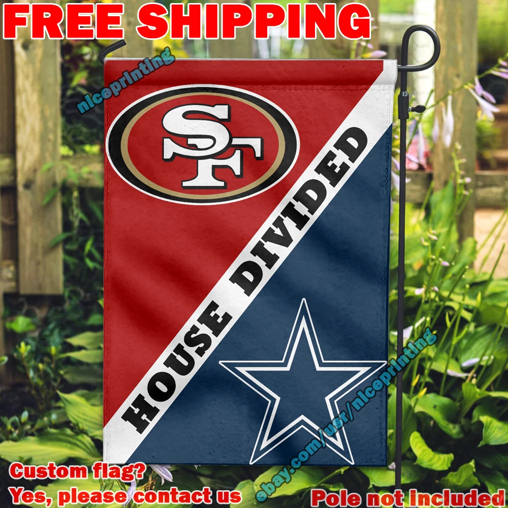 House Divided Garden Flags | Fasci Garden