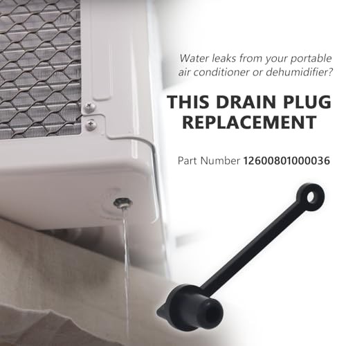 12600801000036 HVAC Portable Air Conditioner Drain Plug Compatible with ...