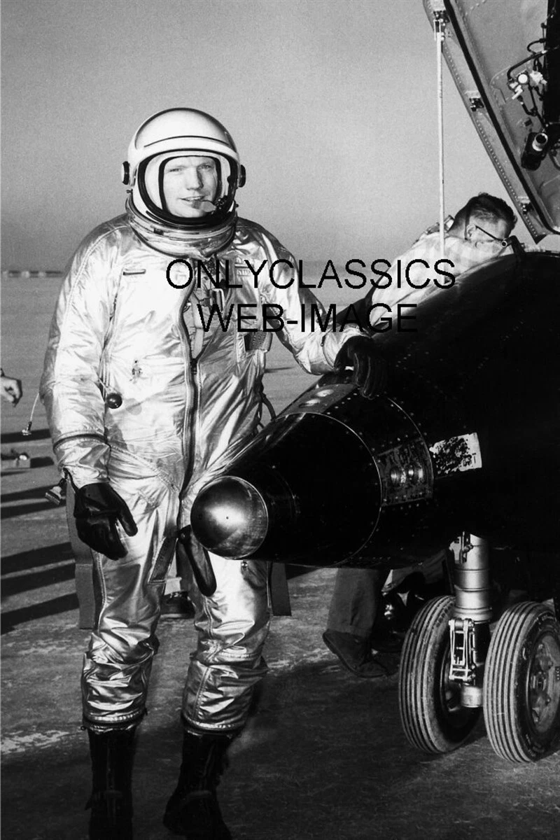 Neil Armstrong Flying A Jet