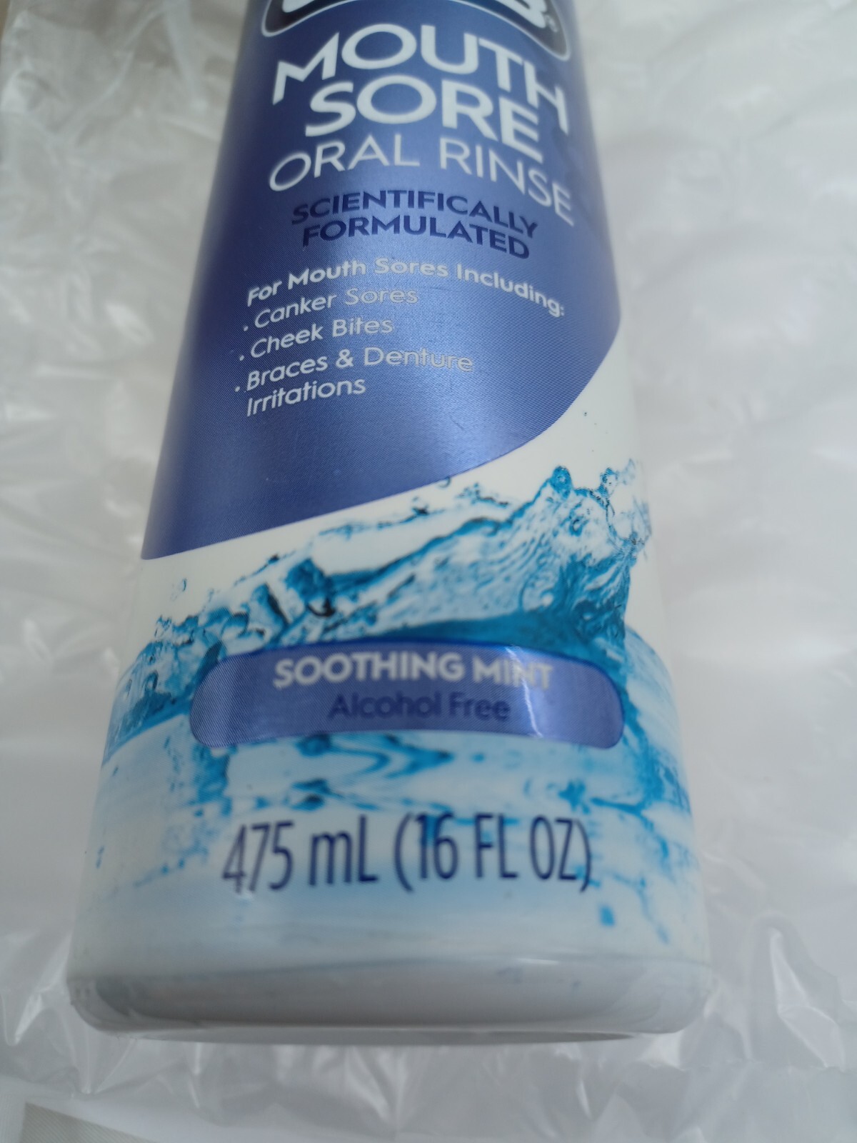 Oral-B Mouth Sore Mouthwash Special Care Oral Rinse, 475 mL (16 fl oz ...