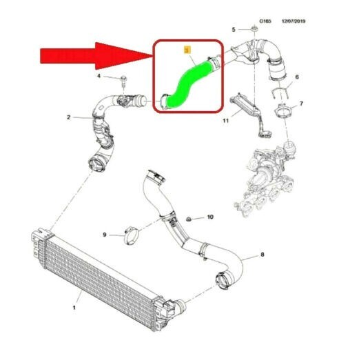 144603730R für RENAULT MASTER III 2.3 dCi 144605225R Turbo ...