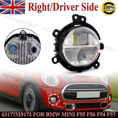 Right Front Bumper LED Fog Light Lamp 63177329172 For BMW Mini F54 F55 ...
