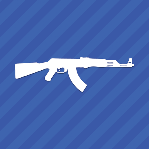 AK-47 AK47 Gun Vinyl Decal Sticker | eBay