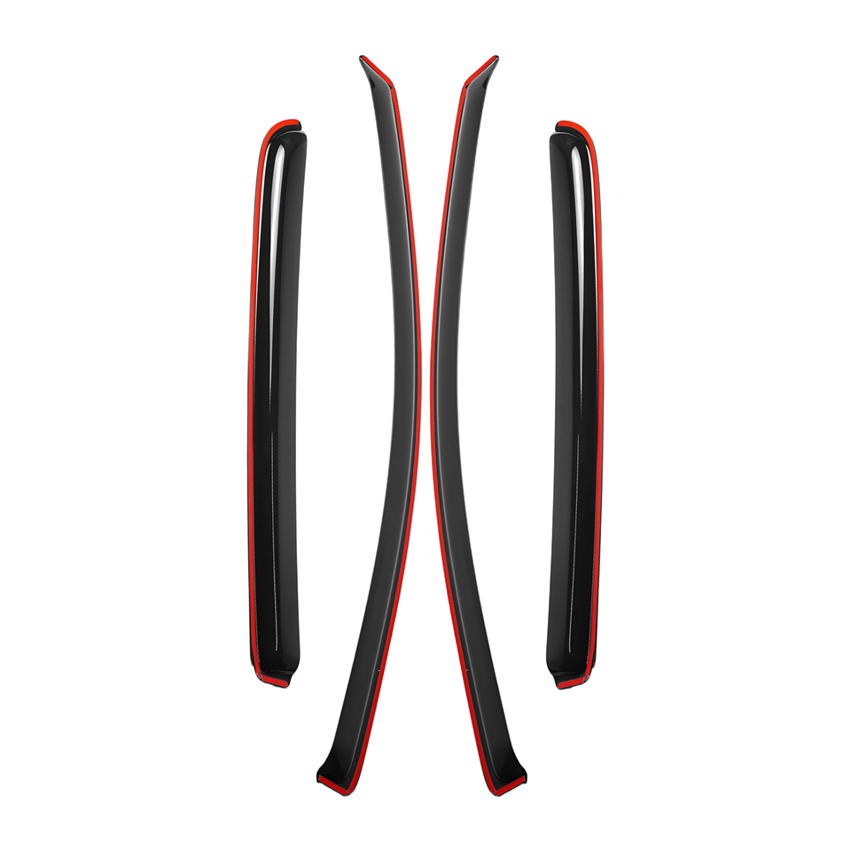 In-Channel Smoke Window Visors Fit 2015-2022 Chevy Colorado Canyon Rain ...