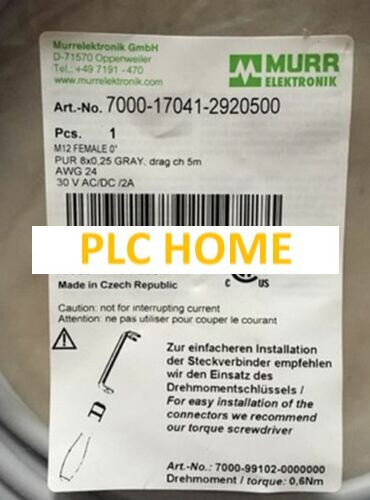 1PC Brand New Murr Cable 5M 7000-17041-292 | eBay