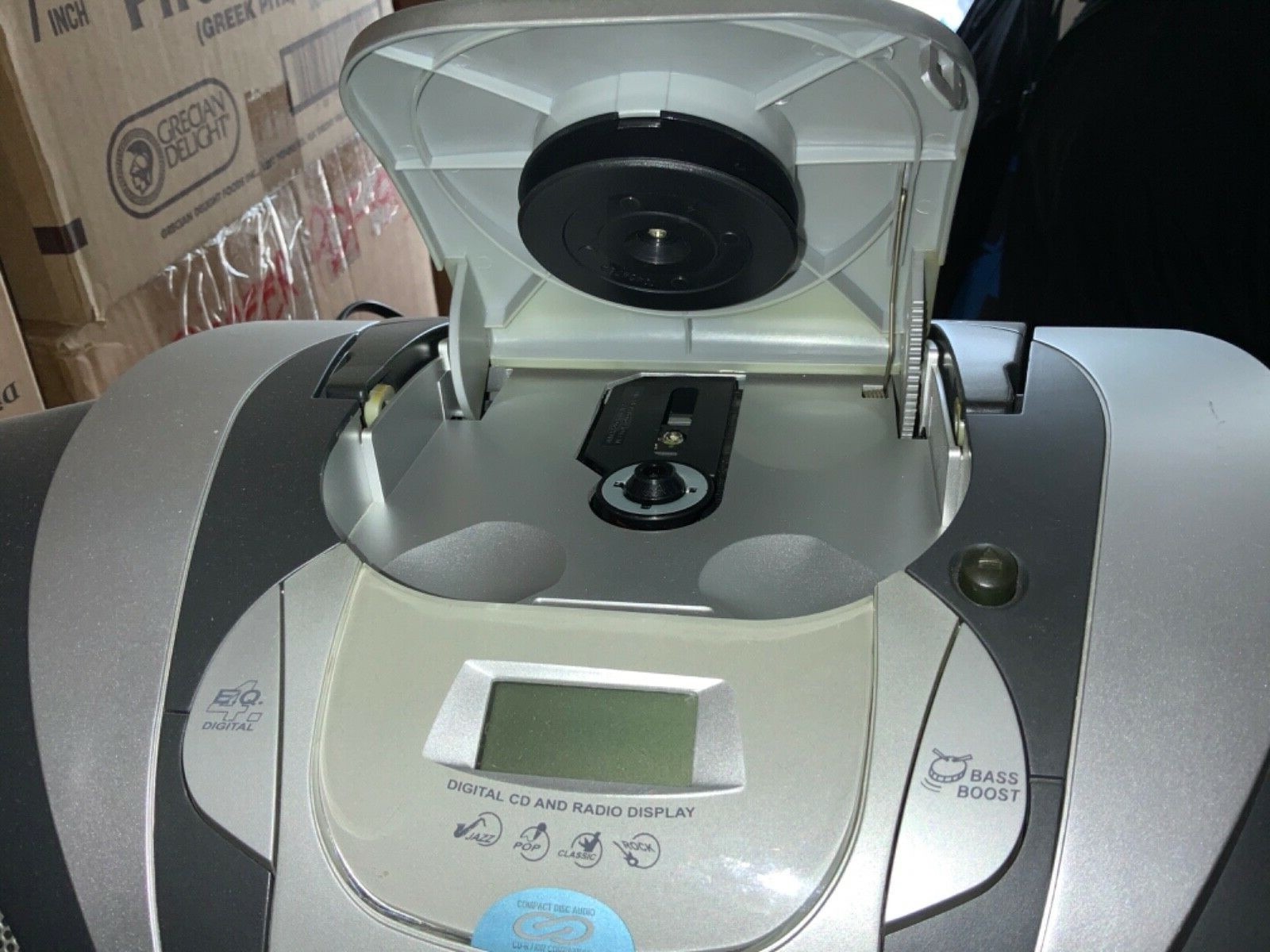 RCA RCD-122 DIGITAL AM/FM CD PLAYER BOOMBOX-TESTED-RARE VINTAGE | eBay UK