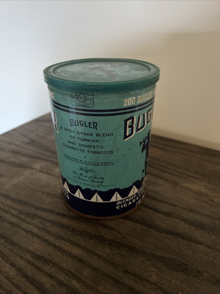 Bugler Tobacco Tin 7oz | eBay
