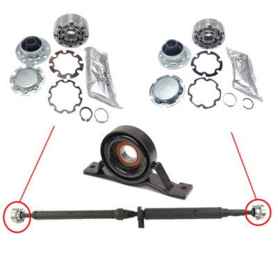 2015-2018 Charger Rear Driveshaft Diff & Trans End CV Joints & Center ...