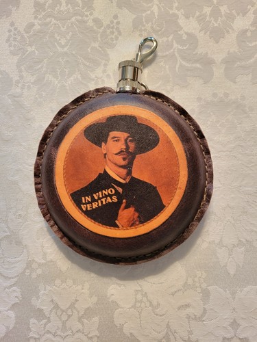 Val Kilmer Tombstone Doc Holliday Flask Awesome!!! | eBay