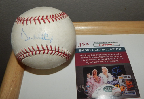 DON MATTINGLY MLB New York Yankees 1B Signed Autographed Baseball JSA ...