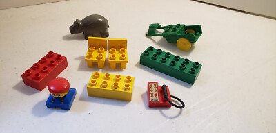 Lego Duplo Basic Set 1995 1744 Vintage Plus Additional Legos | eBay