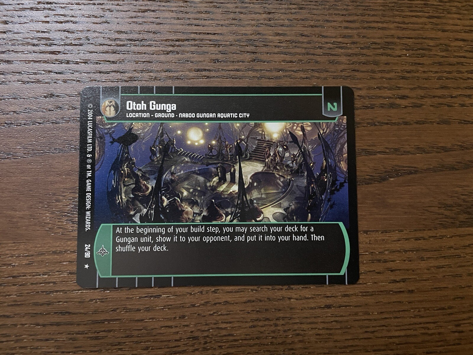 Star Wars TCG WOTC TPM Otoh Gunga NM/M Rare | eBay