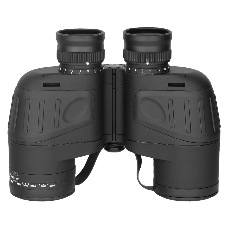 10X50 Binoculars BAK4 with Rangefinder Compass for Hunting Camping ...