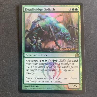 Deadbridge Goliath Launch Promo Foil | eBay
