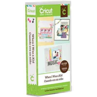 Cricut Project Cartridge "WHEN I WAS A KID" Excellent Used Condition NB ...