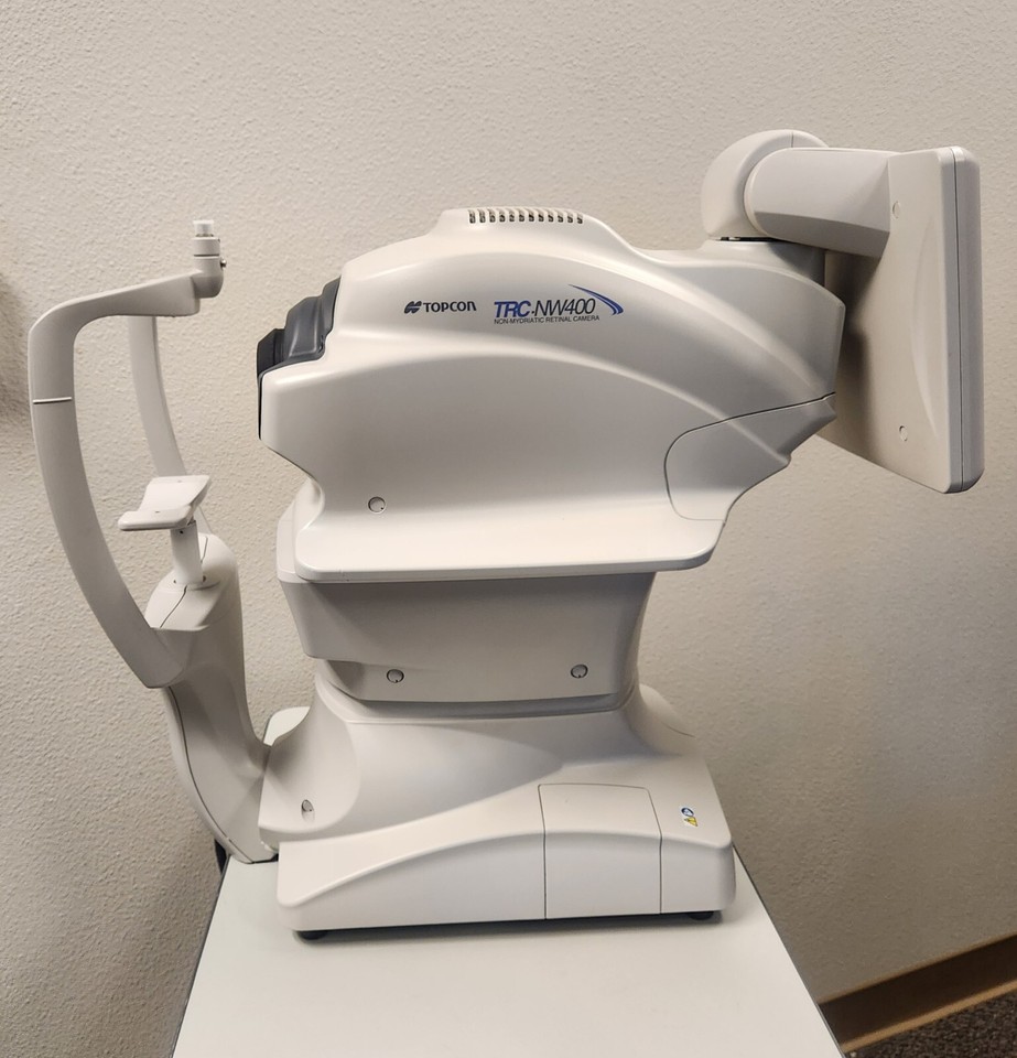 Topcon TRC-NW400 Non-Mydriatic Fully Automated Digital Retinal/ Fundus ...