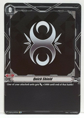 Bushiroad Cardfight Vanguard Quick Shield (Genesis) V-BT12/SP37EN SP | eBay