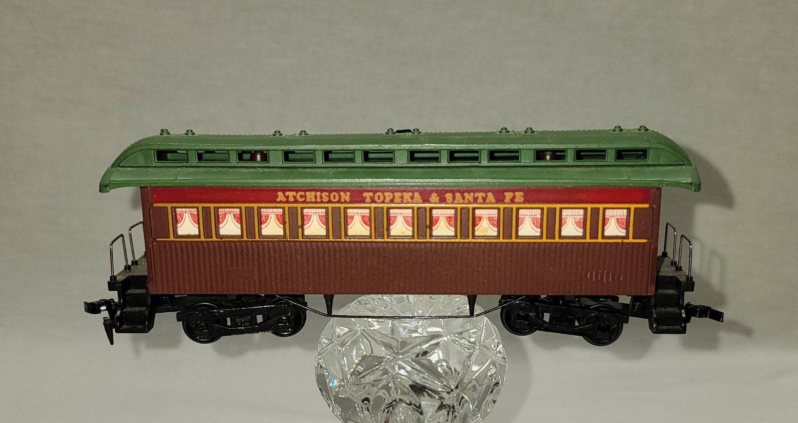 TYCO Atchison Topeka & Santa FE Coach HO Passenger Train Car | eBay