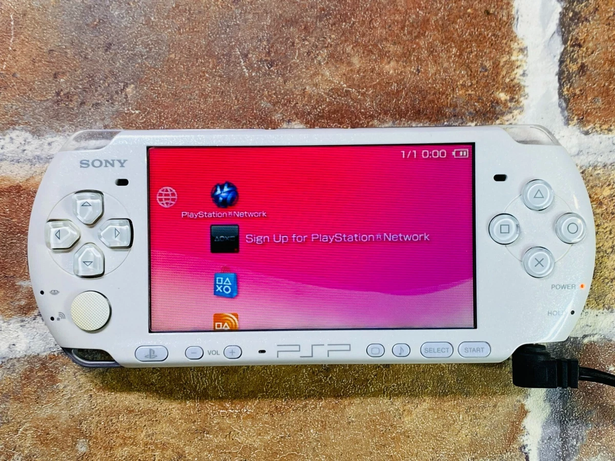 Psp 3000 Pearl White